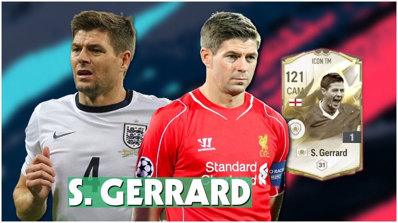 REVIEW STEVEN GERRARD ICON THE MOMENT FC ONLINE - YouTube