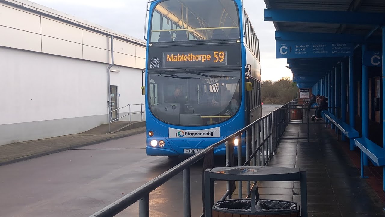 Stagecoach East Midlands Volvo B7TL Wright Eclipse Gemini 16944 FX06 ...