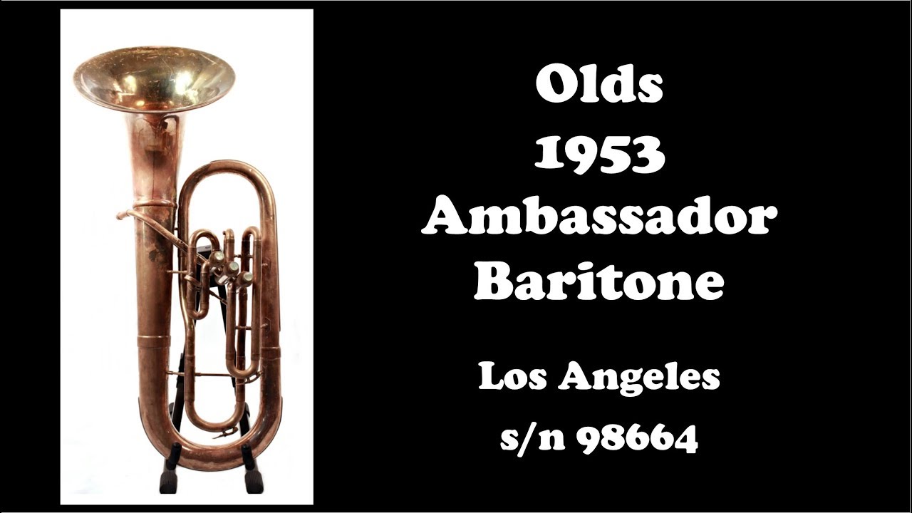 1953 Olds Ambassador Baritone Los Angeles (May the 4th) - YouTube