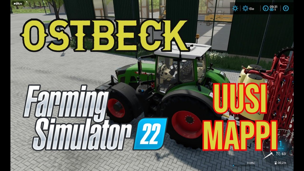 FS22, OSTBECK MAP, NEW... PERUNAT POIS JA SOIJA TILALLE - YouTube