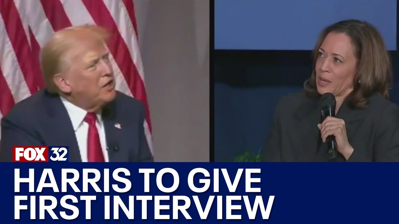 Kamala Harris to give first interview on CNN - YouTube