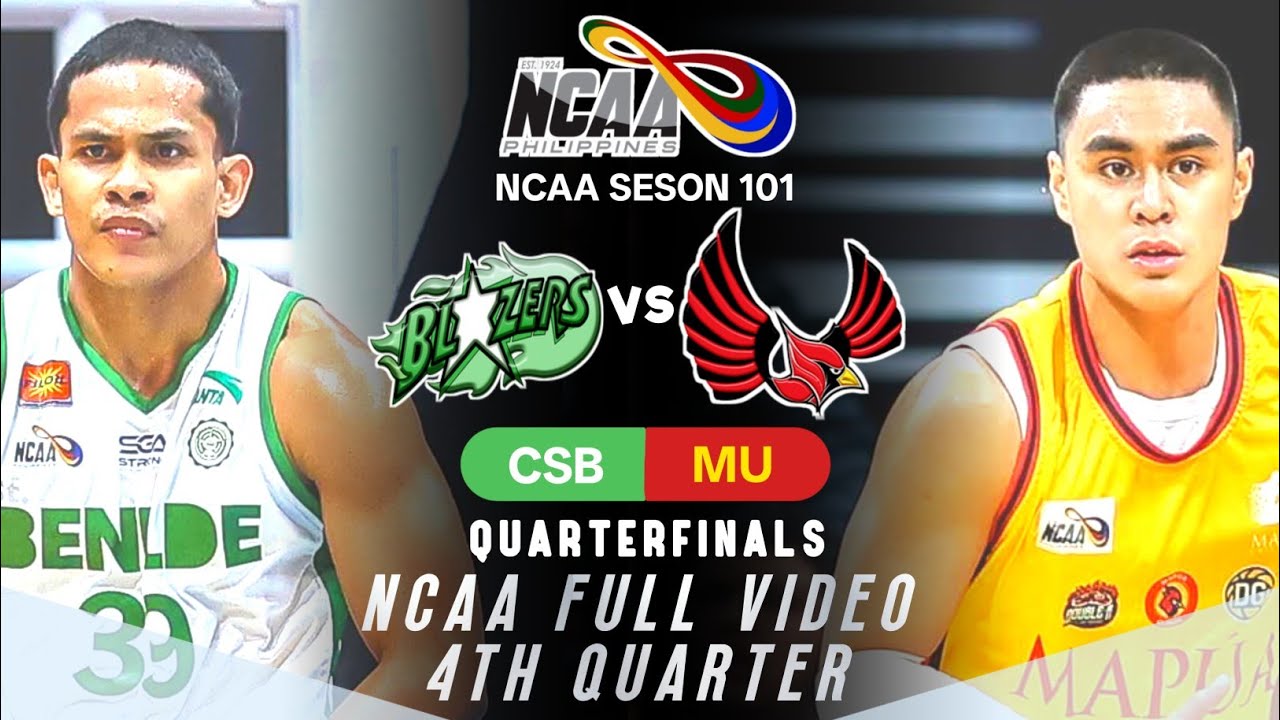 NCAA FULL 4TH QUARTER QUARTERFINALS DO OR DIE: BENILDE VS MAPUA ...