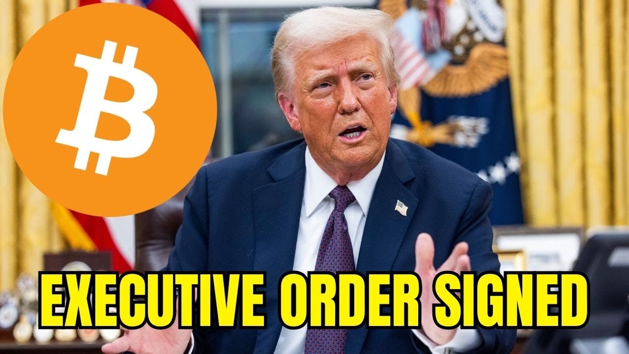 “Trump Signs Executive Order For Strategic Bitcoin Reserve” - YouTube