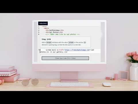 Learn HTML by Building a Cat Photo App - Step 14 - YouTube