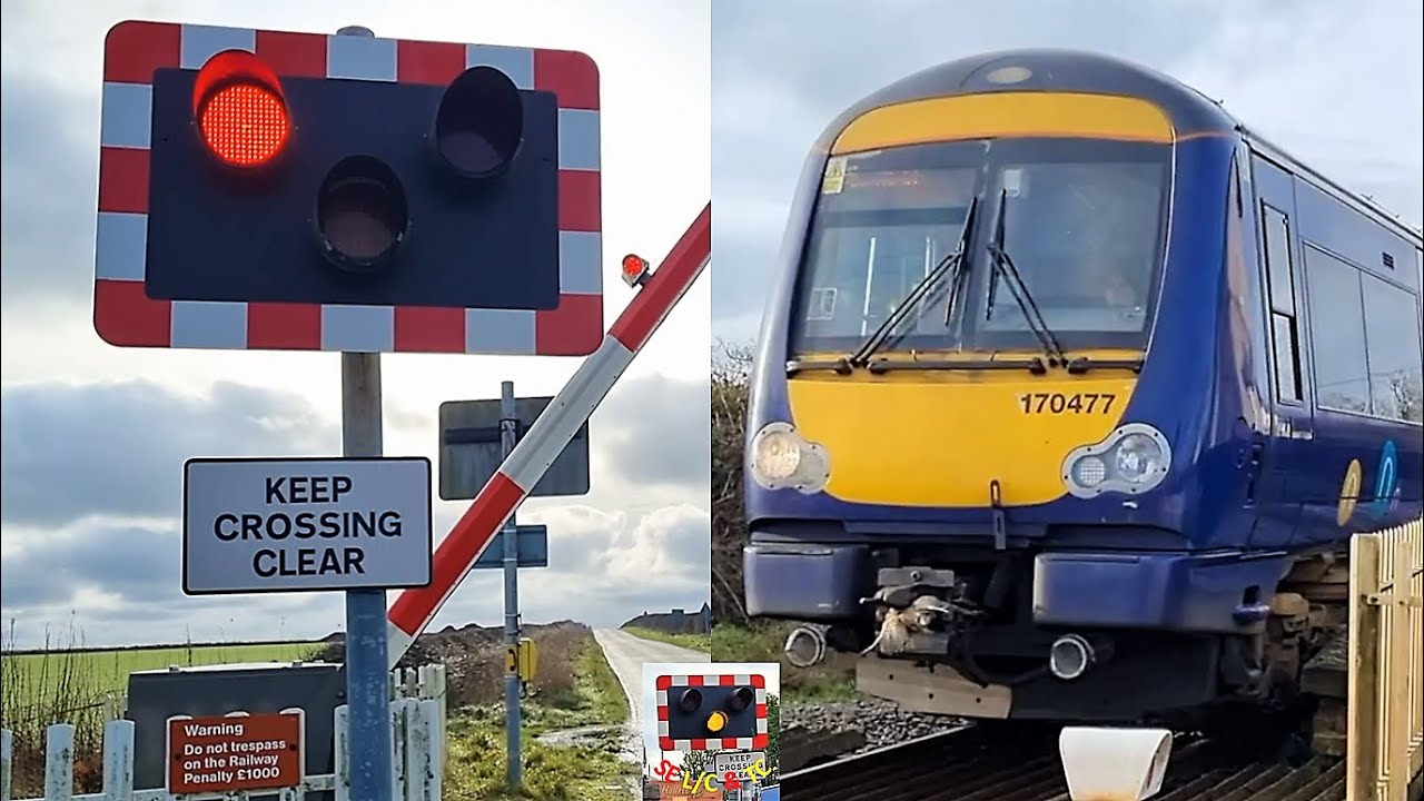 Unusually-high-pitched alarm at Speeton Level Crossing, North Yorkshire ...