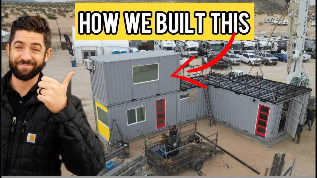 How to Stack & Combine Containers Into a Home - YouTube