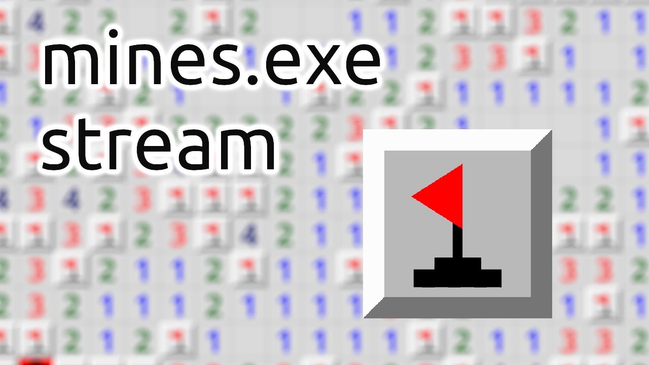 Mines.exe (minesweeper clone) hard mode 170 mines - YouTube