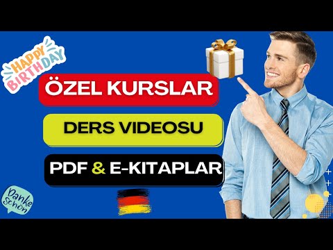 Almanca'yı Baştan Sona Kolayca Öğrenin /Deutsch lernen/ Online Almanca