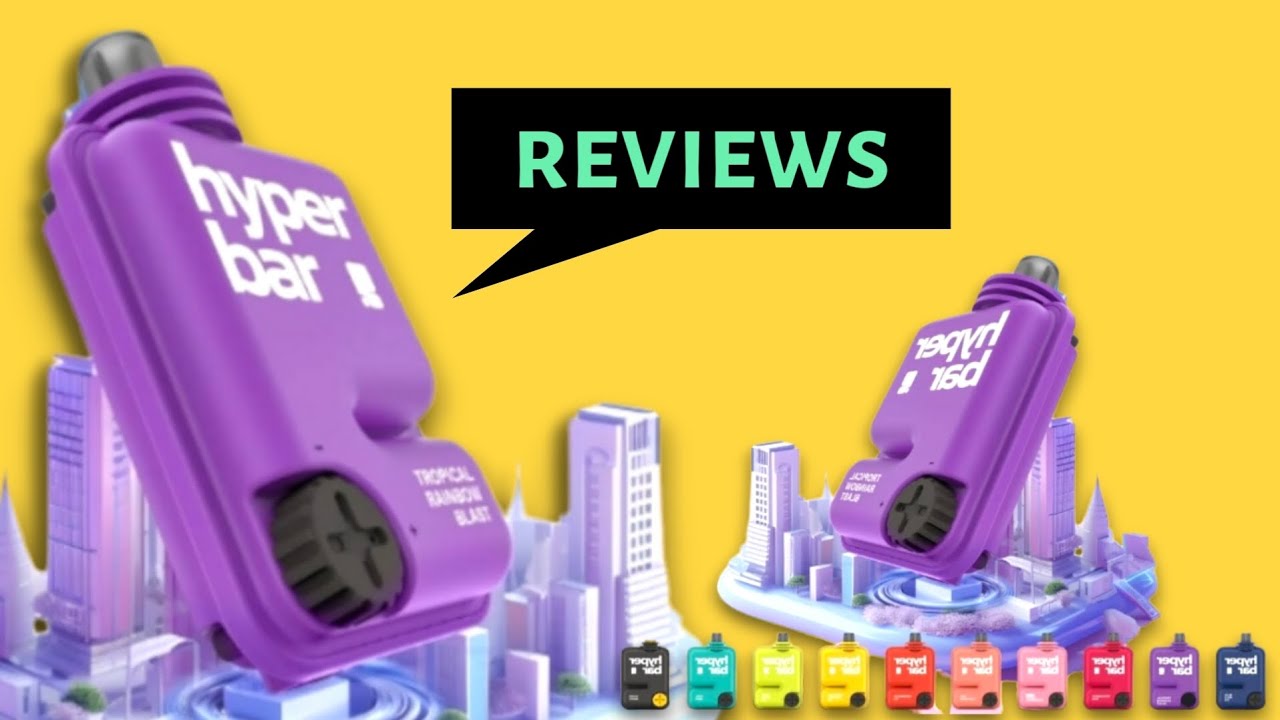 #รีวิว "HYPER BAR" (ใช้แล้วทิ้ง/ปรับรูลม/ทรงแปลกใหม่!!) - YouTube
