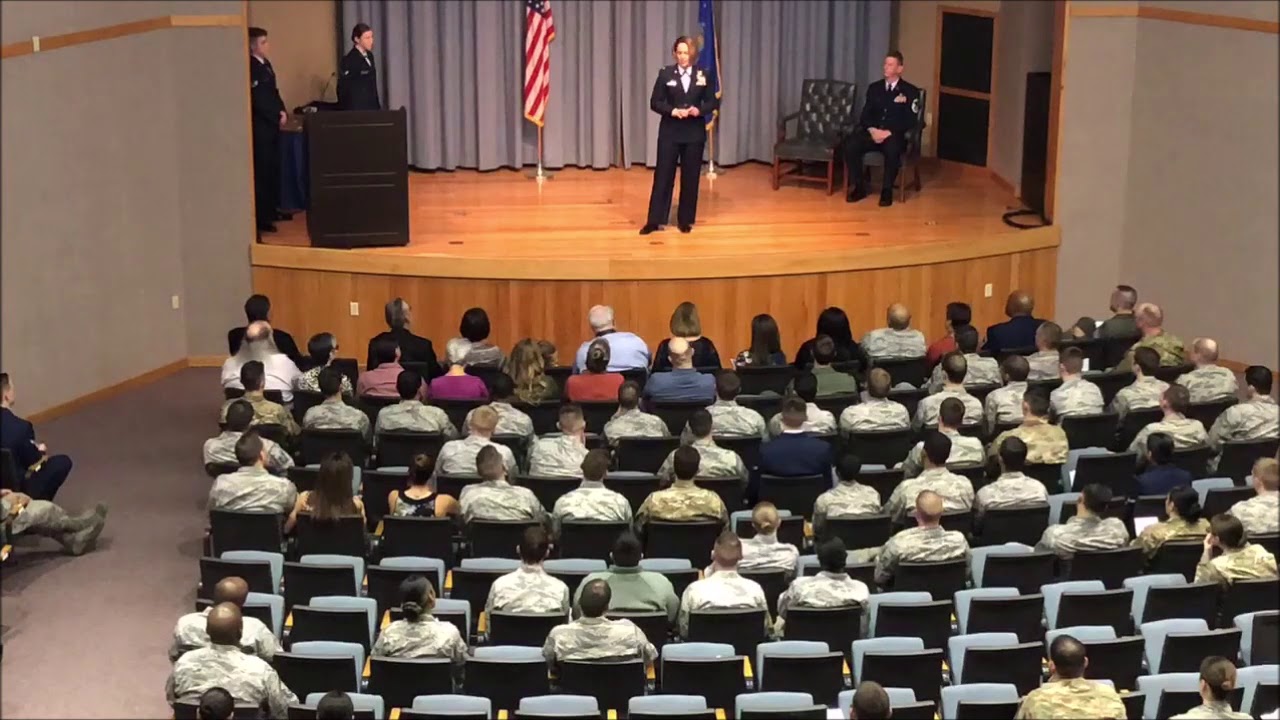 CMSgt Neidigh Promotion Ceremony - YouTube