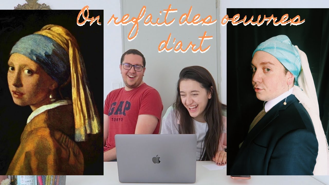 🎨ON REPRODUIT DES OEUVRES D'ART! ⎪Getty Museum Challenge - YouTube