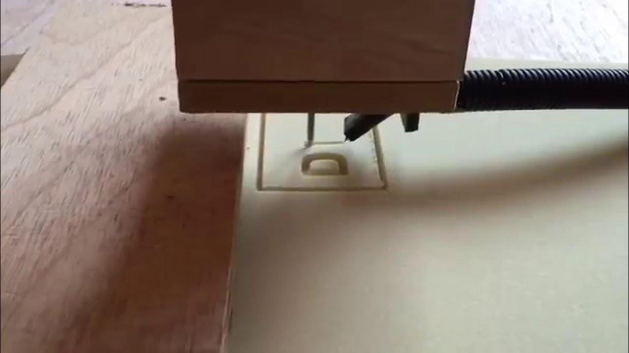 DIY Arduino based CNC machine - YouTube