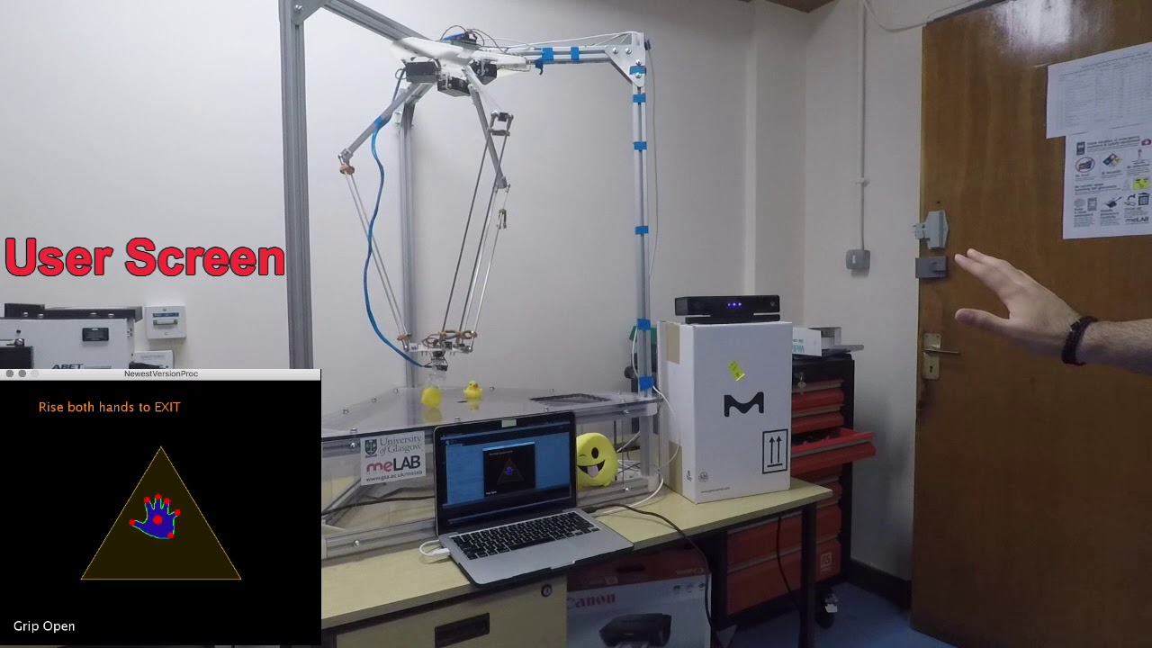 Delta Robot Operation - MSc Project - YouTube
