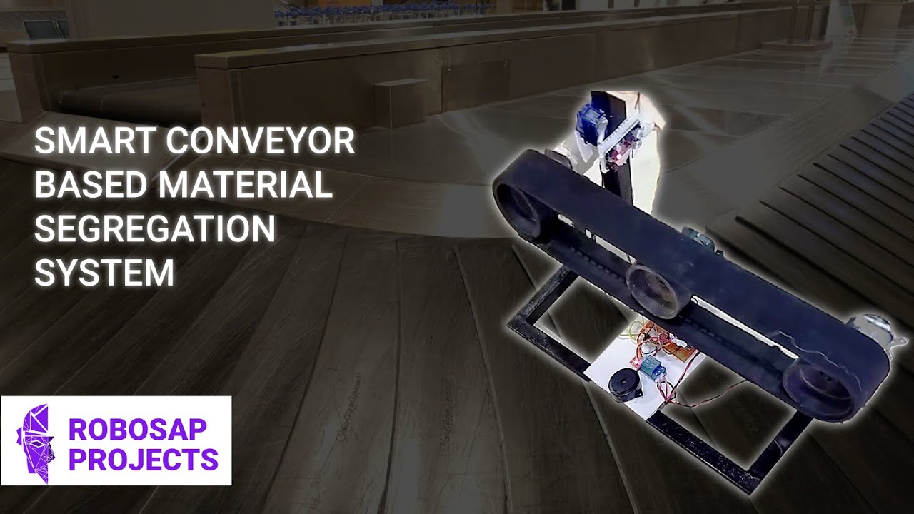 Smart Conveyor based material segreagtion system - YouTube