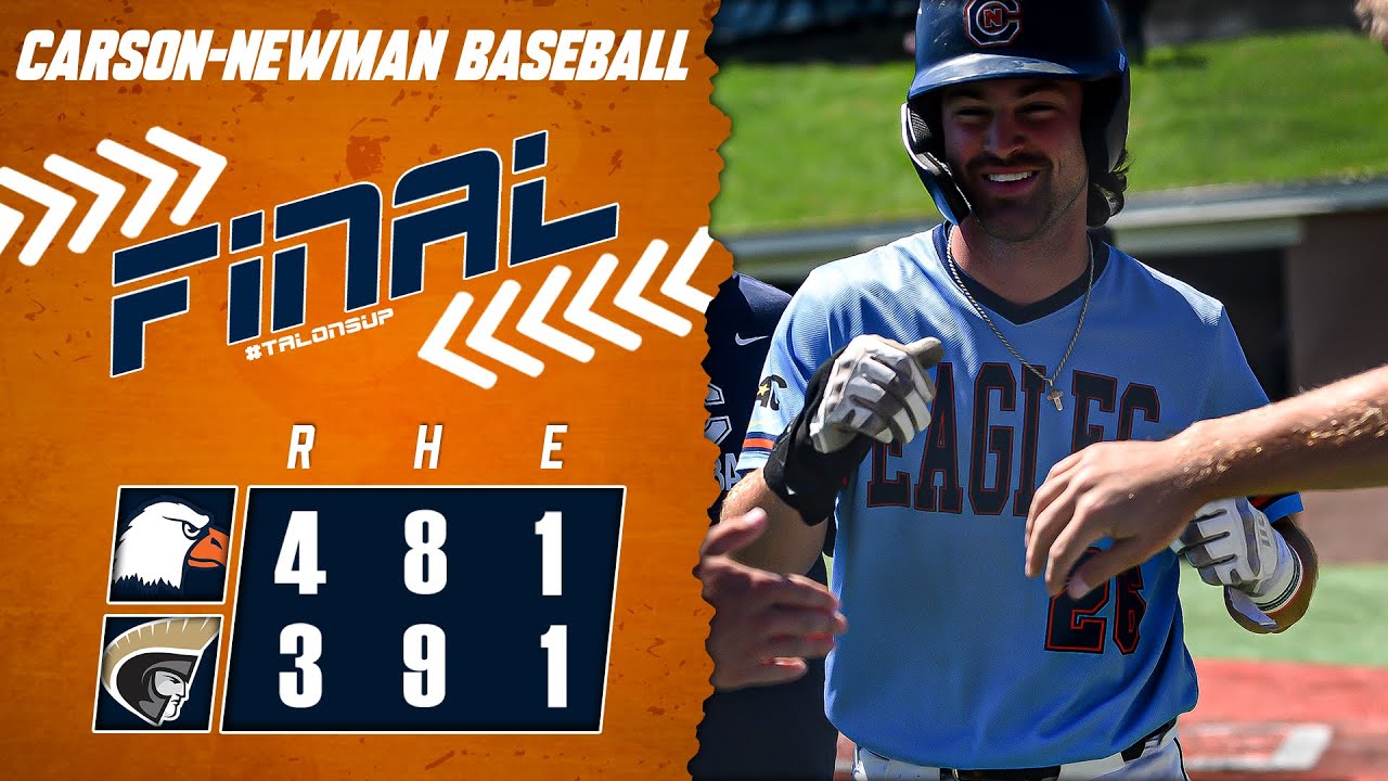 Carson-Newman Baseball 2024: C-N 4, Anderson 3 Highlights 4-6-24 - YouTube