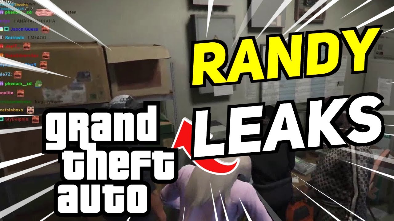 Daily Grand Theft Auto Moments: RANDY LEAKS THE CG WAREHOUSE CODE - YouTube