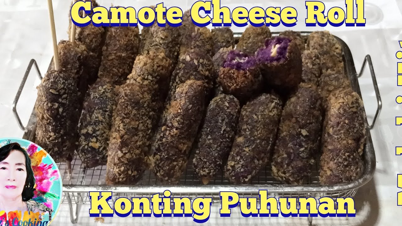 Camote Cheese Roll konting puhunan malaking kita by: Nhenz's Cooking ...