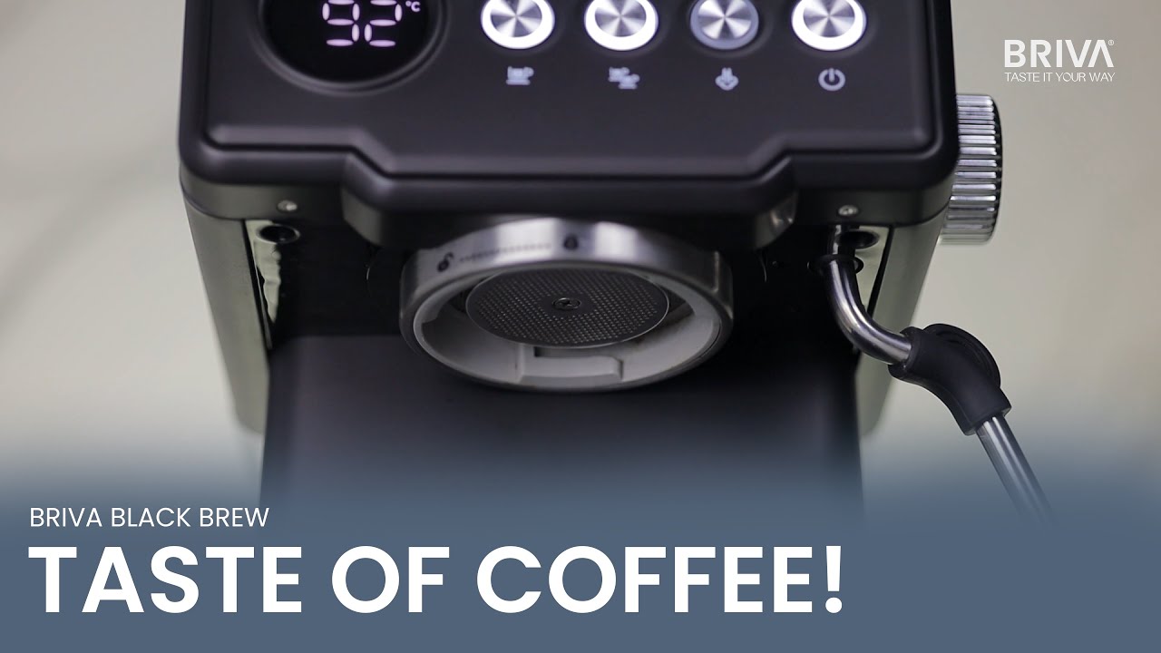 BRIVA BLACK BREW | Taste Of Coffee ! | BRIVA HAUS - YouTube