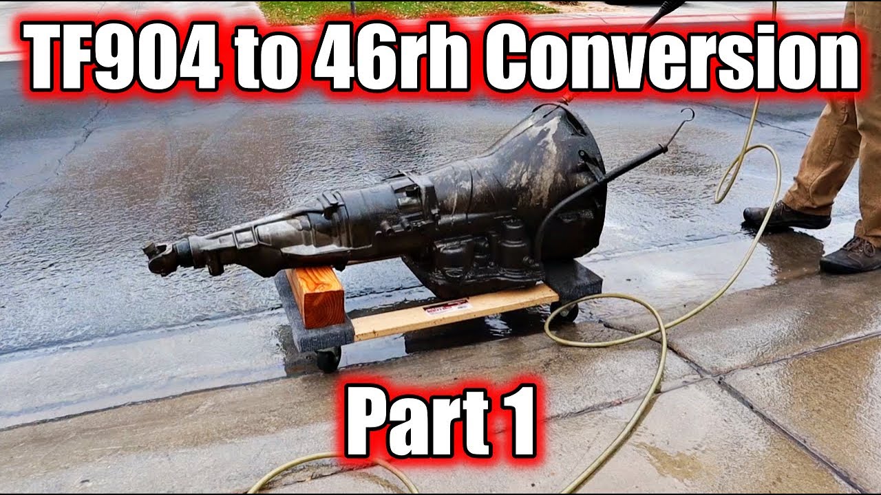 TF904 to 46rh Transmission Upgrade | Part 1 | Cleaning and Mounting ...