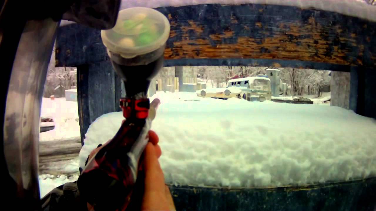 MacDev Droid (Limited Paint Setup) on Turmoil at Paintball Explosion - YouTube