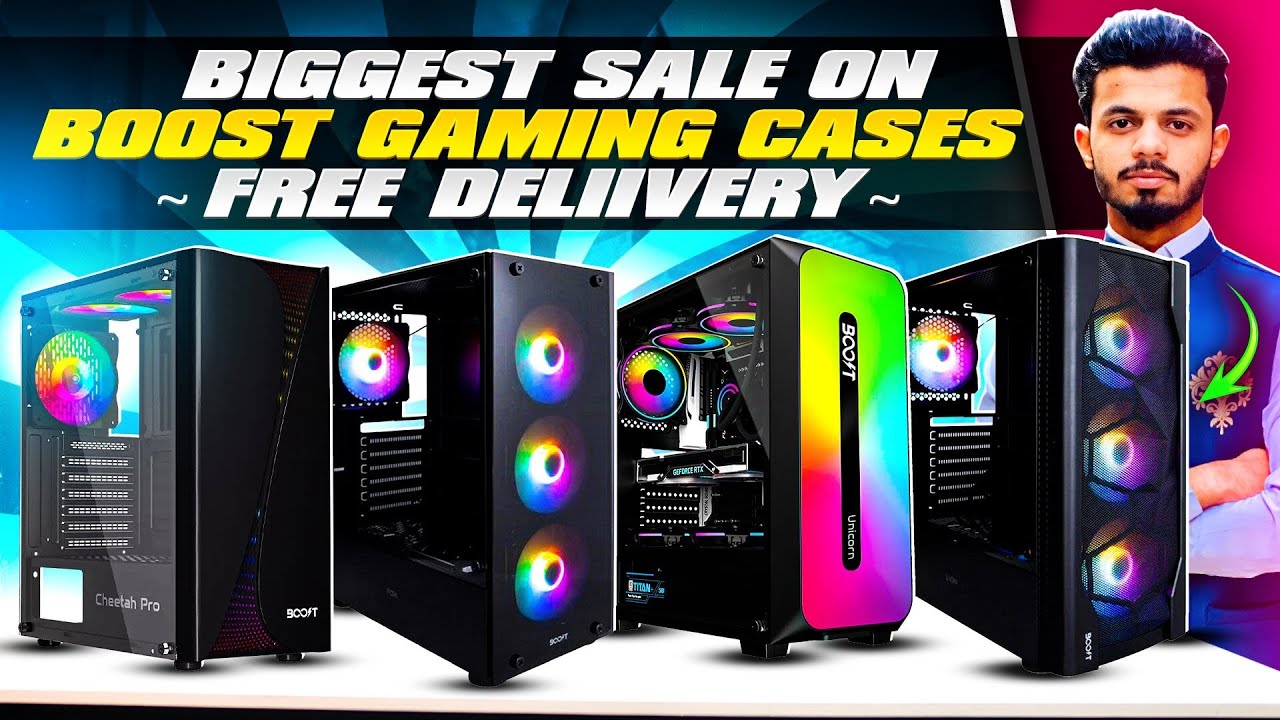 Biggest Sale on Boost Gaming Case🔥Cheap Gaming Cases Prices in Pakistan ...