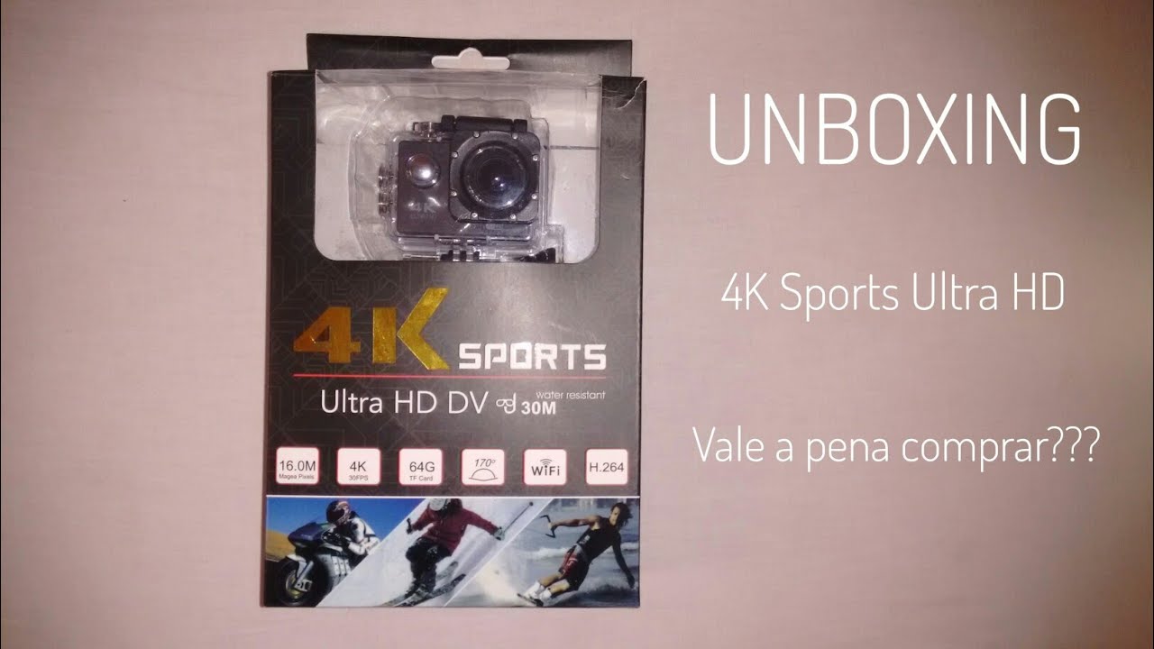 UNBOXING - 4K SPORTS ULTRA HD (TESTE DE ÁUDIO E IMAGEM) VALE A PENA ...
