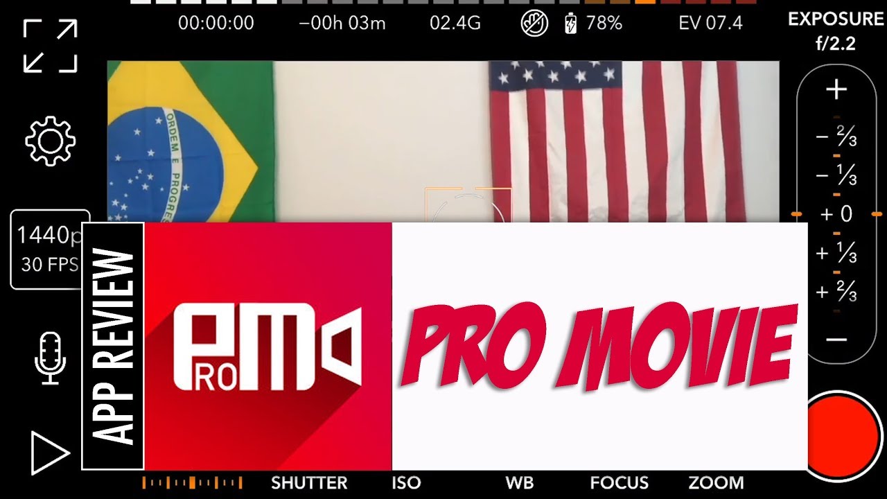 Pro Movie - Film professional videos on your smartphone - YouTube