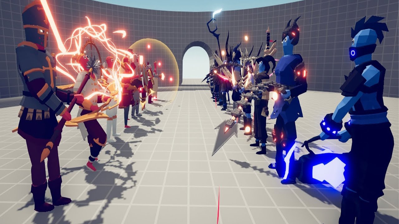 GOOD TEAM Vs EVIL TEAM| TABS - Totally Accurate Battle Simulator - YouTube