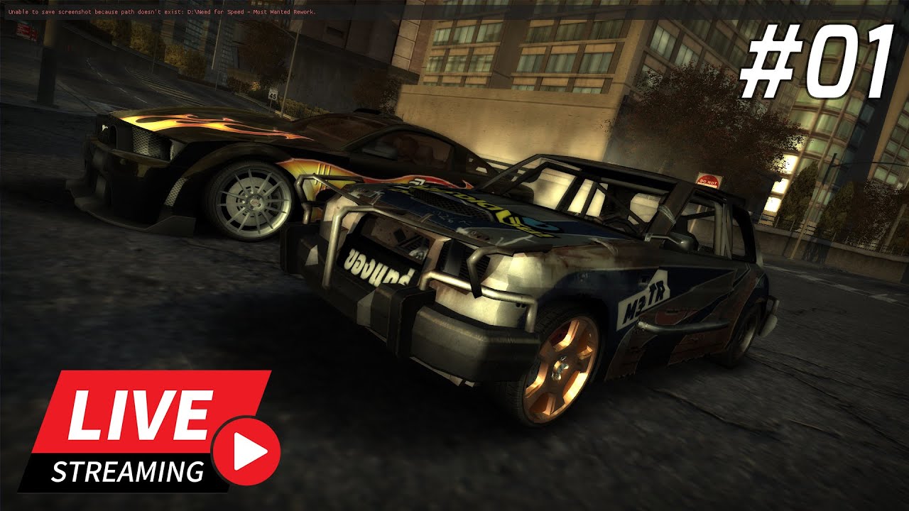 NFS Most Wanted : Mother Fuxker Edition LIVE #01 อย่าเชื่อปกนี้เด็ดขาด ...