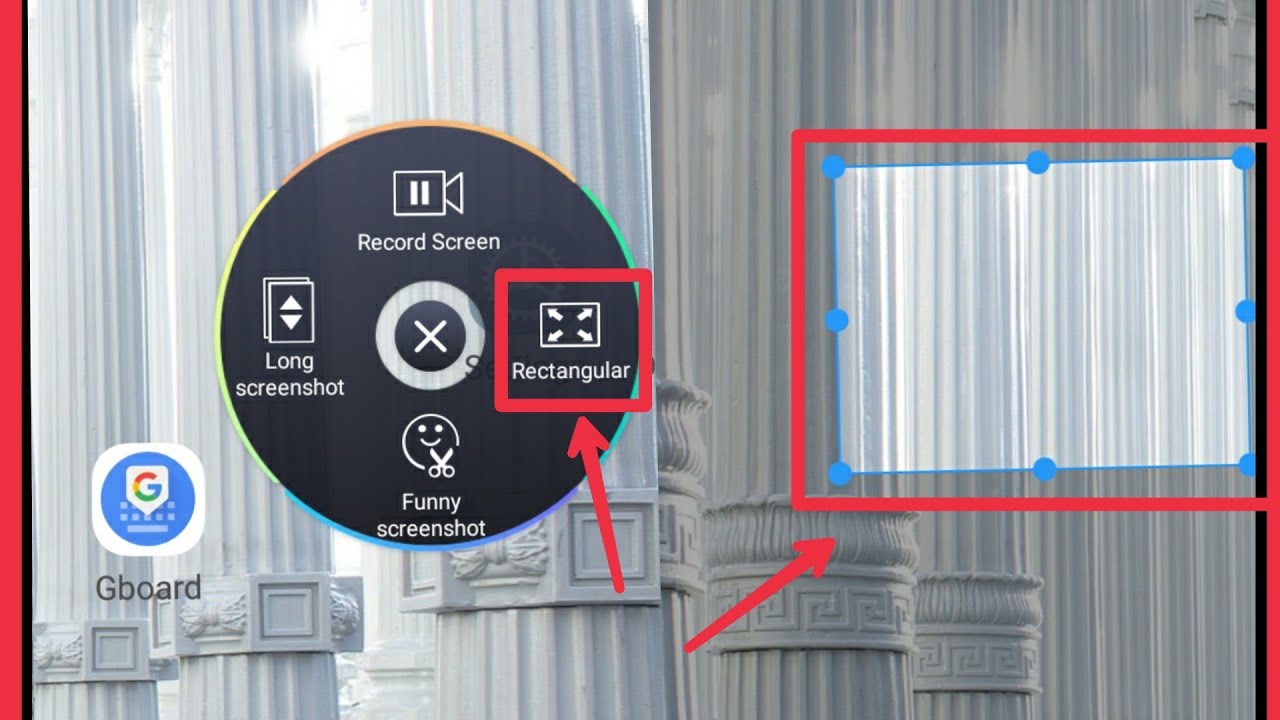 Capture Rectangular Screen Shot | S-Capture Settings | In vivo Y91i ...