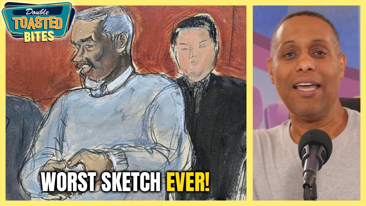 THE WORST DIDDY COURTROOM SKETCH YET | Double Toasted Bites - YouTube