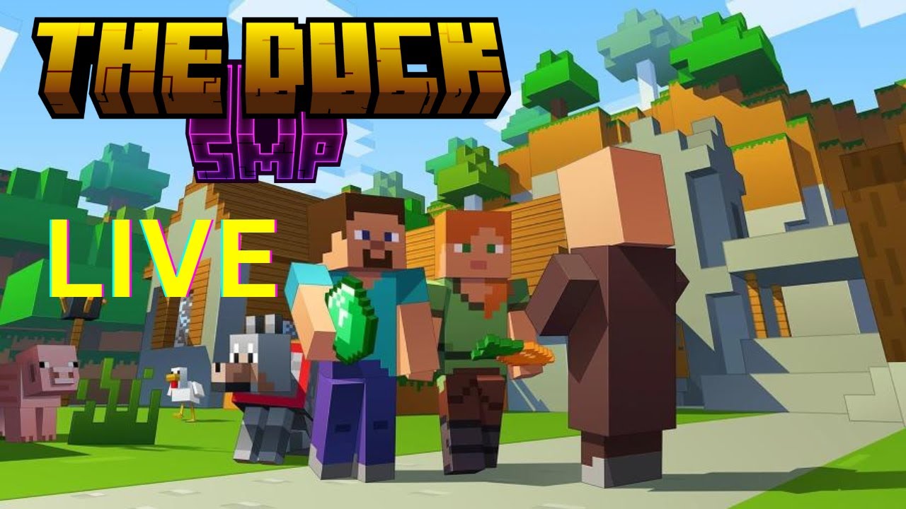 PLaying On The Duck SMP LIVE!!! - YouTube