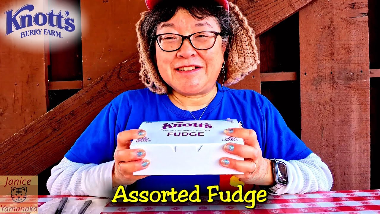 Assorted Fudge: 2025 Knott's Boysenberry Festival - YouTube