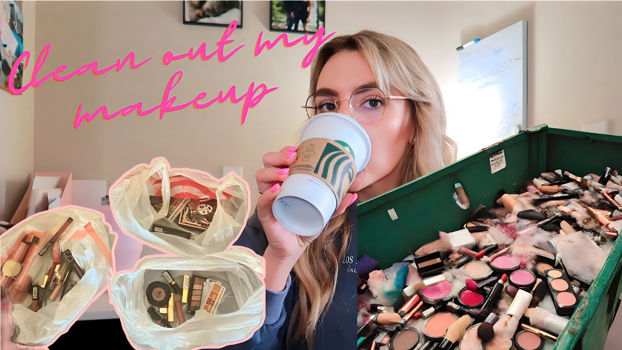 MAKEUP CLEANOUT + trash products & favs - YouTube