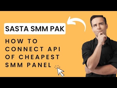 How To Connect And Import Service From Sasta SMM PAK | Best Main Smm ...