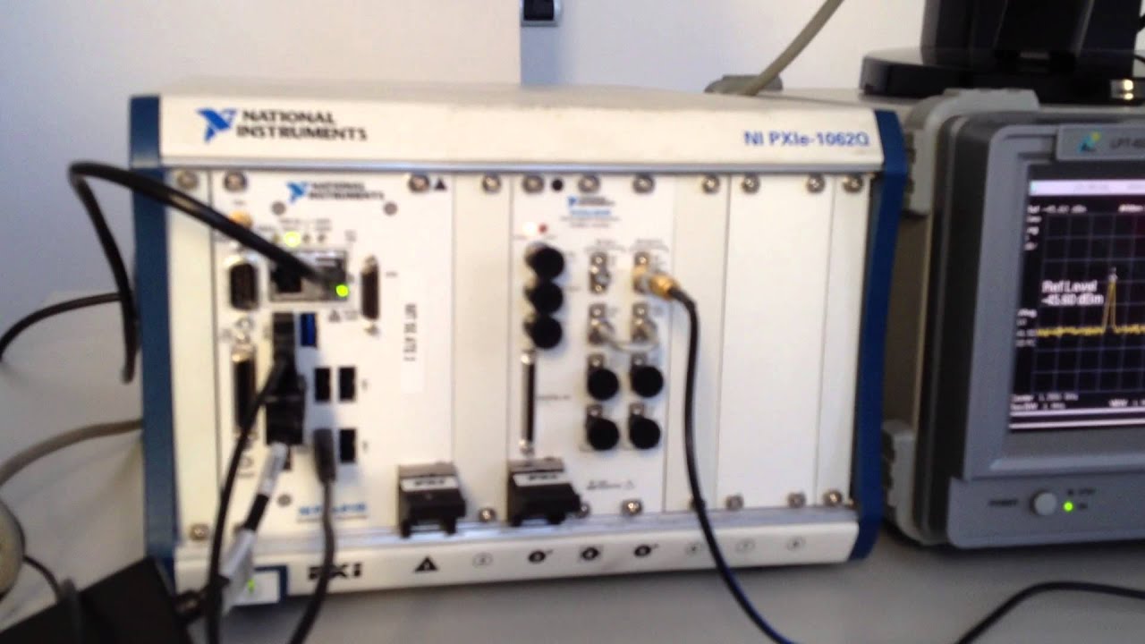 Alfamation Demo: GPS and Glonass with NI VST 5644R Part 1 - YouTube