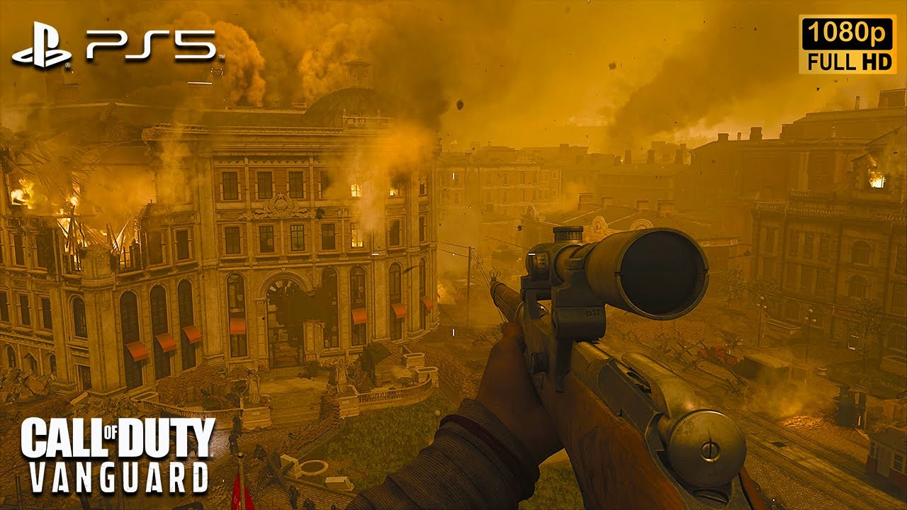 Fall Of Stalingrad : Call Of Duty Vanguard PS5 Gameplay Walkthrough ...
