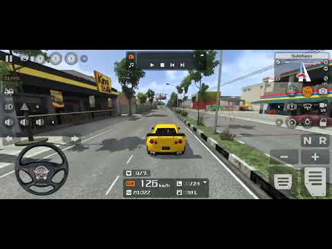 new Nissan GTR fast drive bus simulator Indonesia - YouTube