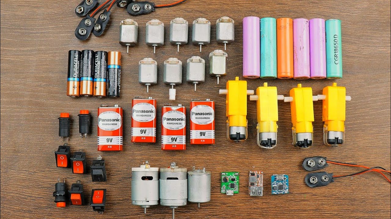 TOP 4 Amazing Things You Can Make At Home | DC Motor Life Hacks ...