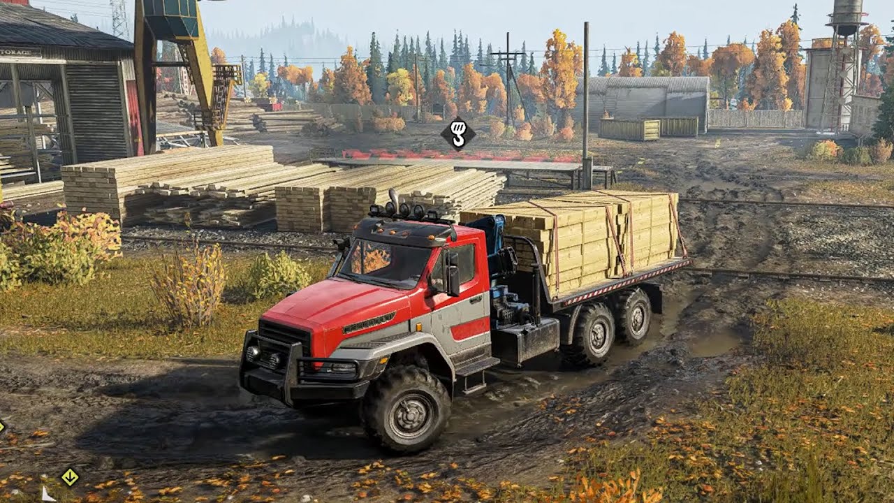 Snow Runner | Wooden Bridge | Voron Grad - YouTube