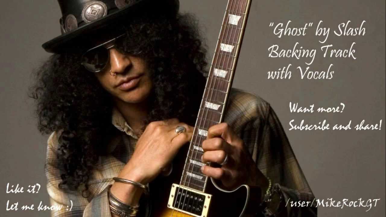 "Ghost" by Slash - Backing Track with Vocals - YouTube