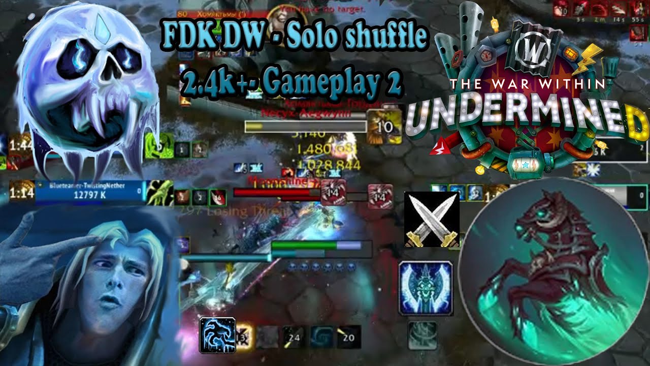 Apocalypse FDK PVP 2.4k+ Solo shuffle Gameplay 2 - Wheelchair power ...