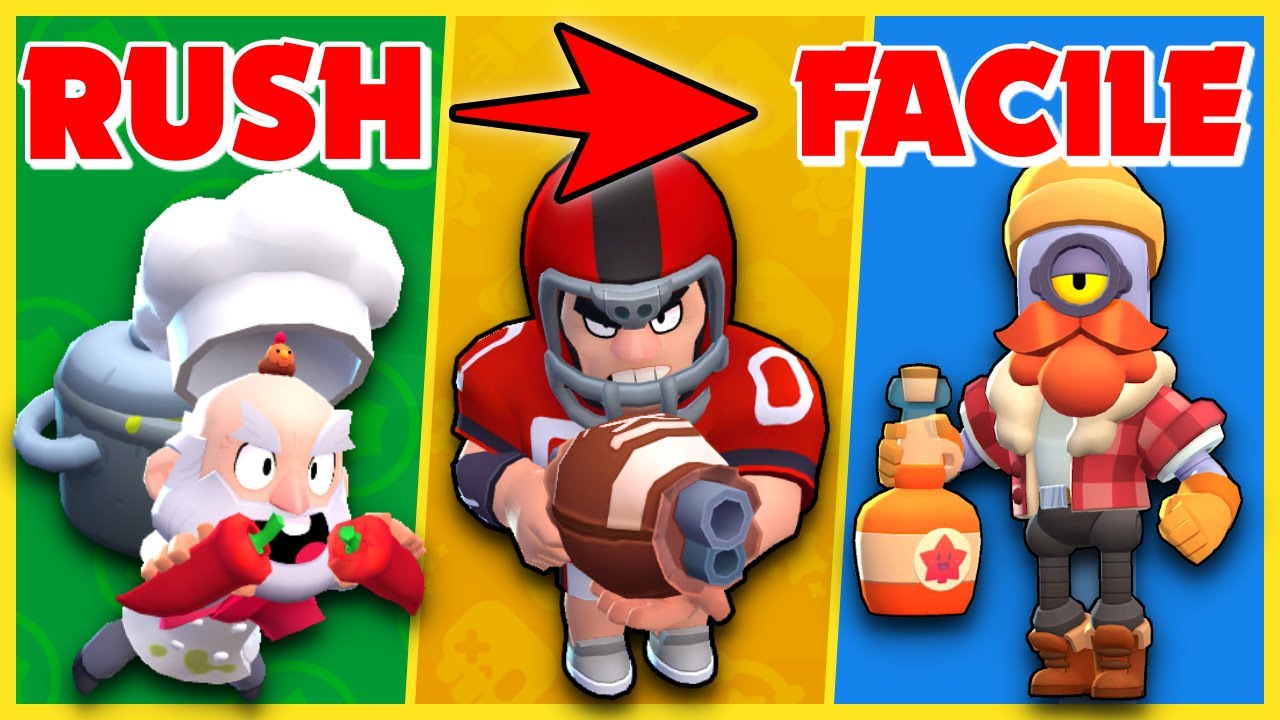 BRAWL STARS - 3 BRAWLERS 600 EN 7 MINUTES - YouTube