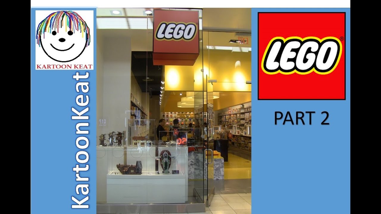 LEGO STORE VISIT NEW 2015 WALK THROUGH PART 2 - YouTube