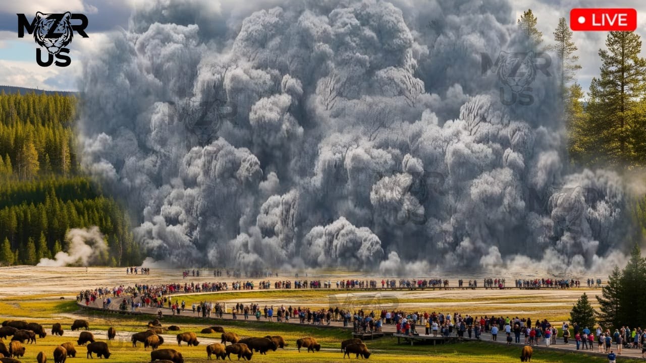 Massive Explosion Just Happened in Yellowstone: Thousands of Panic ...