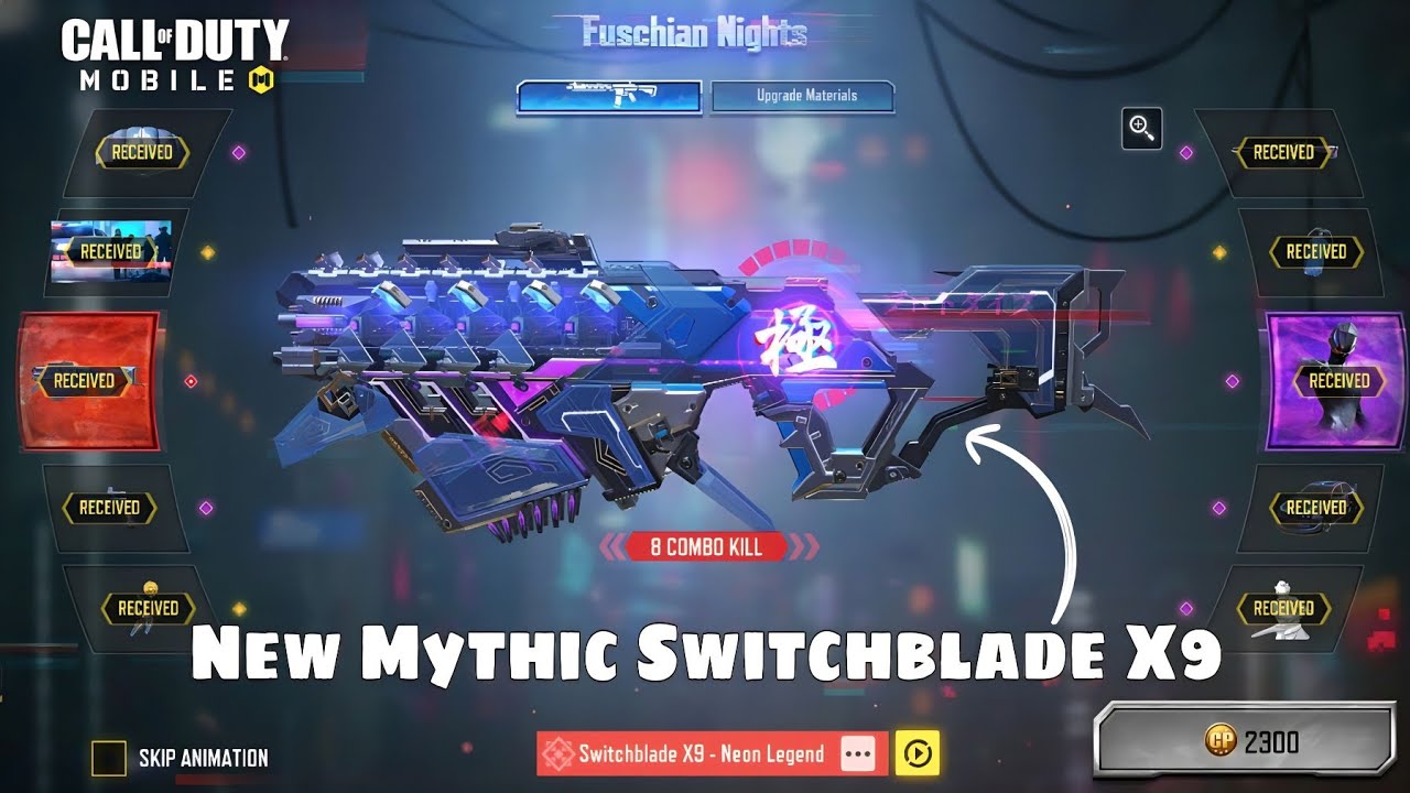 Switchblade Redux | Mythic Switchblade X9 Neon Legend | Florence Night ...