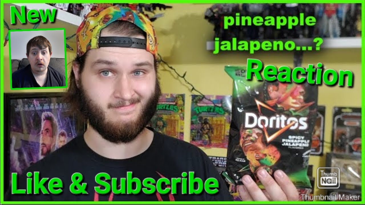 [Reaction] Doritos: Spicy Jalapeño Pineapple Chips Review! - YouTube