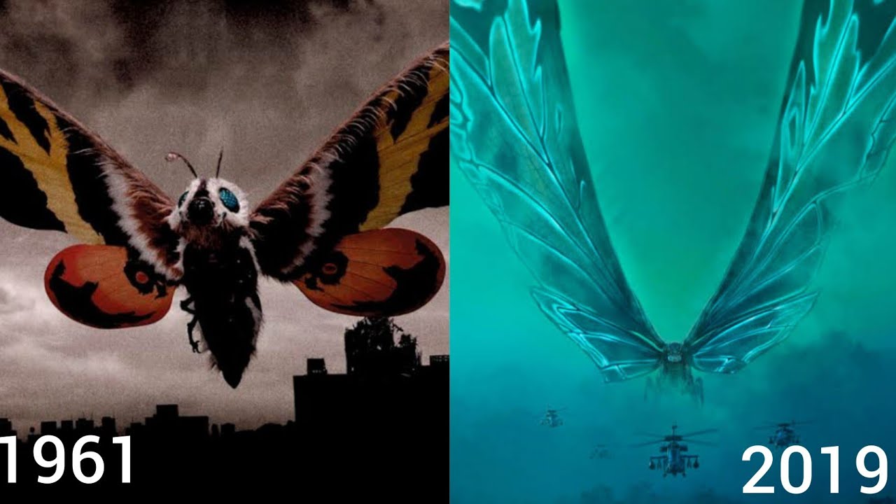 Evolution of Mothra 1961vs1998vs2019|Bad Romance | #Evolution - YouTube