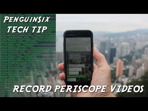 How to Record Periscope App Videos with comments