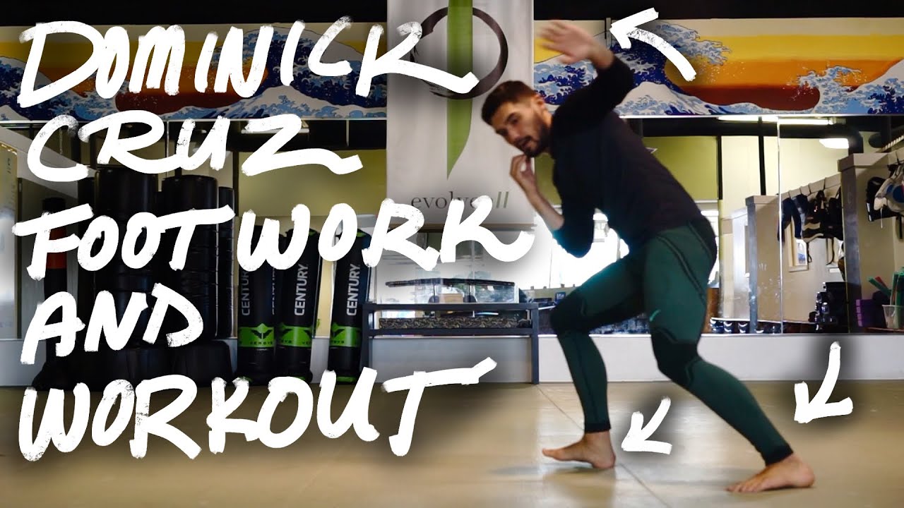 Dominick Cruz Footwork and Workout - YouTube